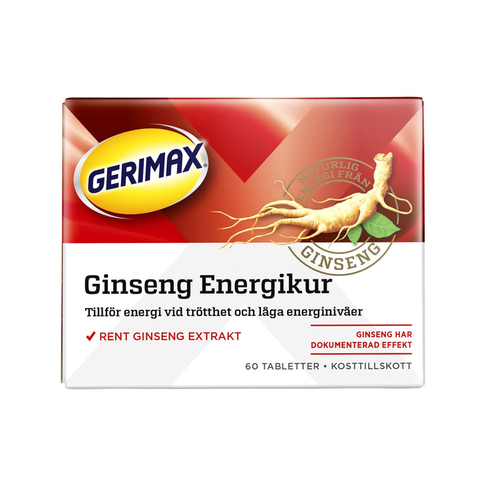Gerimax Ginseng 60 tab - MåBra Postorder