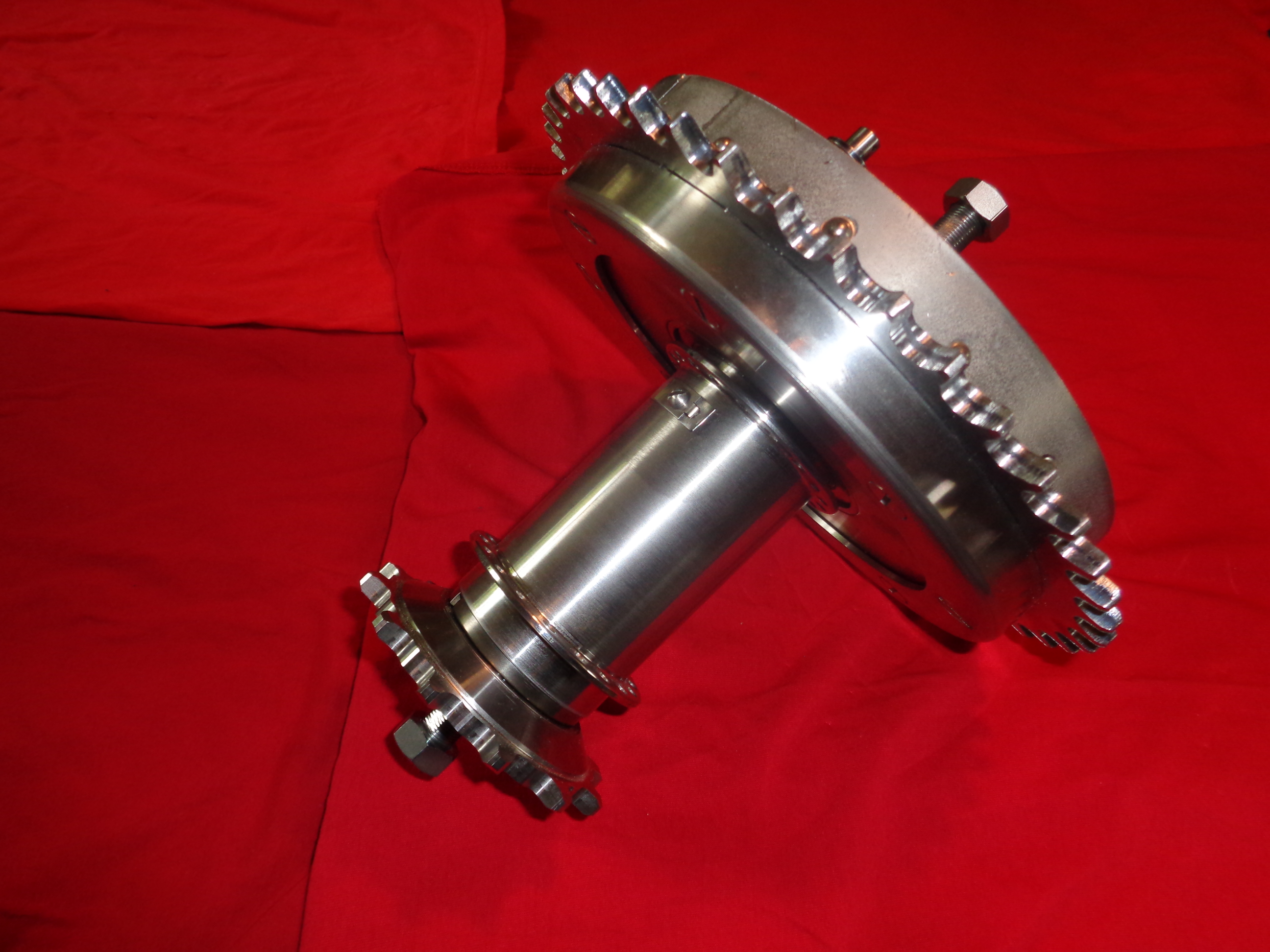 Rear Hub Complete with Clutch 1912-13 Chain drive - Antiquebike AB