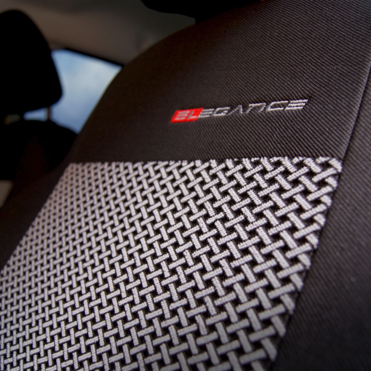 Seat Cover Elegance | Opel Vivaro II (B) BUS 9-seater (split passenger ...