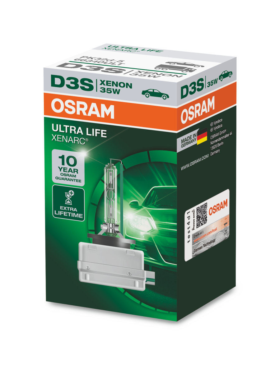 Osram D3S Xenarc Ultra Life - Extraljuskungen.se