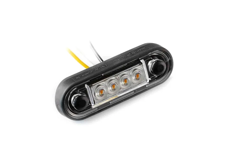 LED marker light dual color white/amber 12-24v 0.15m. cable ...