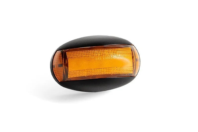 LED marker light amber 12-24v 15cm cable - Extraljuskungen.com