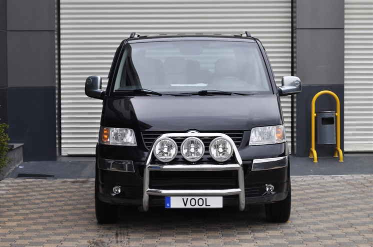 LARGE TRIO Bullbar [Black] - VW T5 2010-2015 - Extraljuskungen.com