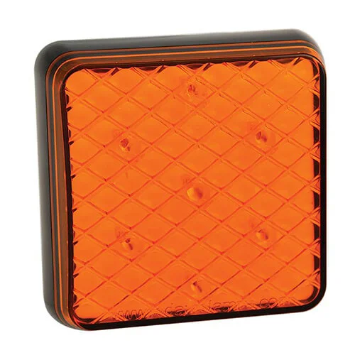 LED compact warning light 12-24v 30cm. cable - Extraljuskungen.com