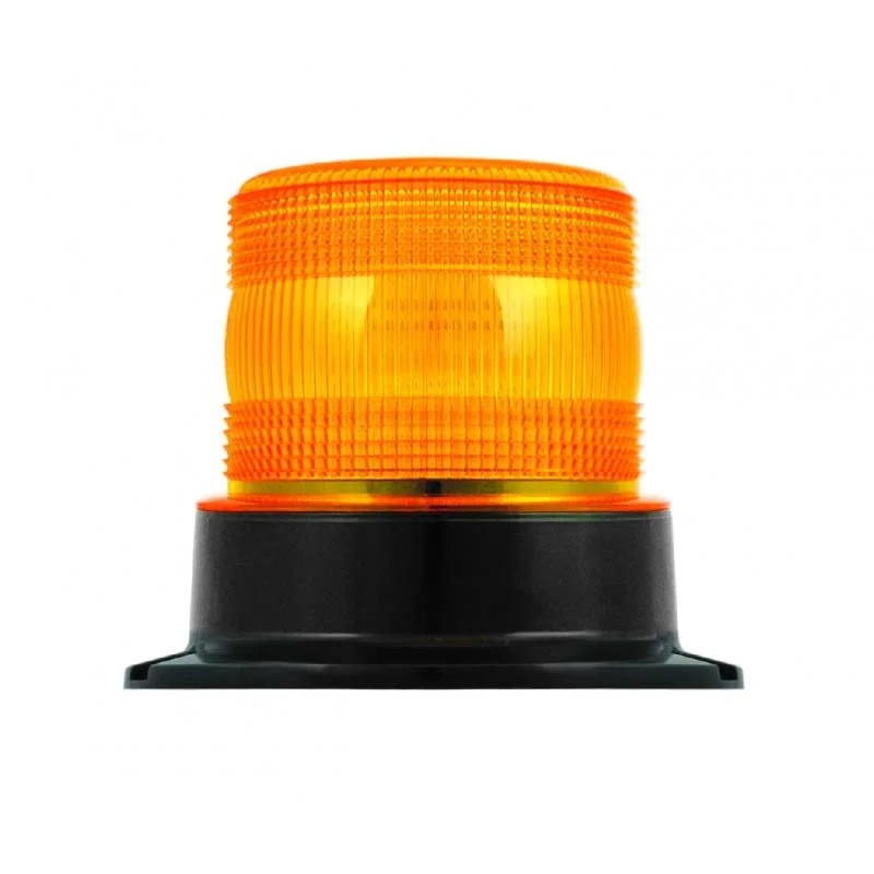 LED Flash beacon | 10-30V | with PC 3-bolt| R65 - Extraljuskungen.com
