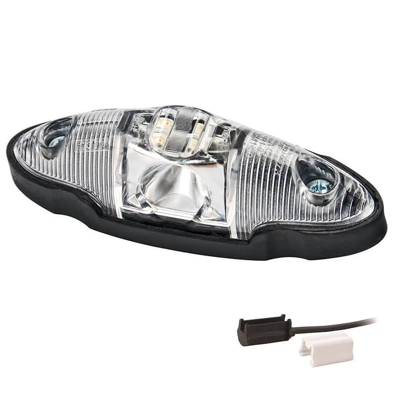 LED Sidomarkeringsljus kompakt 12-36V 1.5mm² kontakt - Extraljuskungen.se