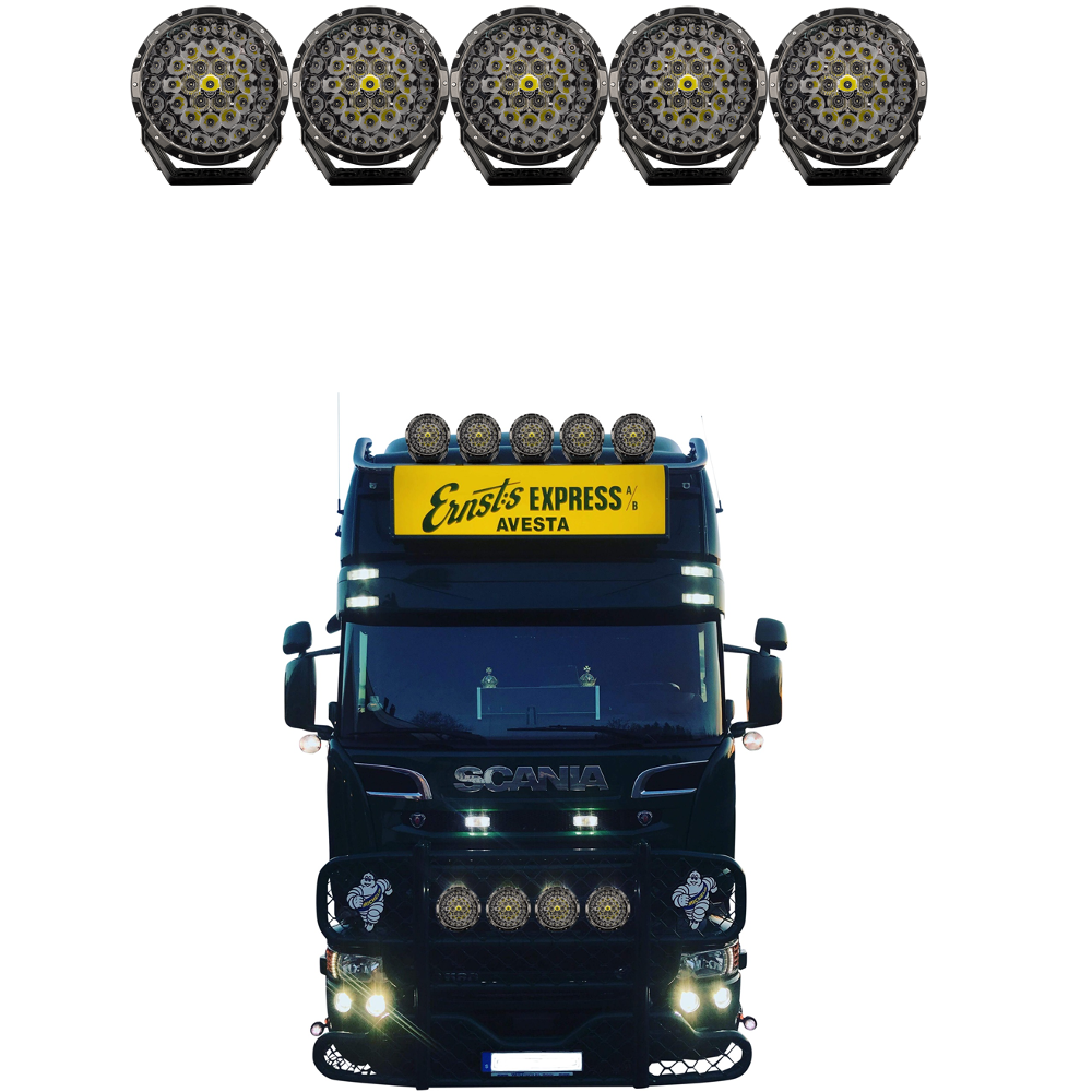 STEDI Type-X PRO LED Driving Lights 5-truck pack - Extraljuskungen.com