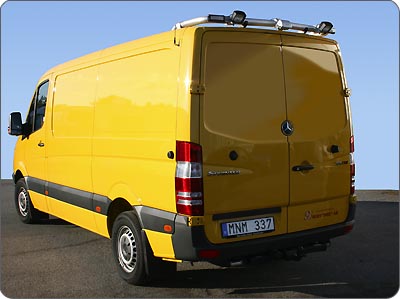 T-RACK Mercedes Sprinter 07- Rear H1 - Extraljuskungen.com