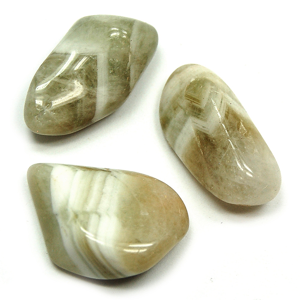 Stengarden.com - Prasiolit (Grön Ametist), trumlad