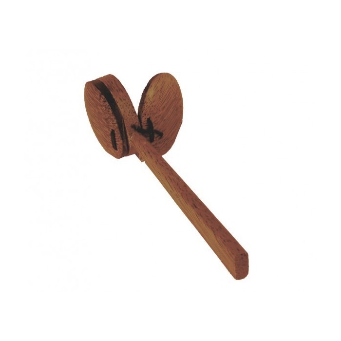 Stengarden.com - Snake Rattle i Bambu Trä ( Castanets från Bali)