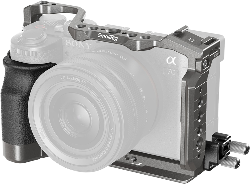 SmallRig 5198 HawkLock Quick Release Cage Kit for Sony A 7C II / 7CR ...