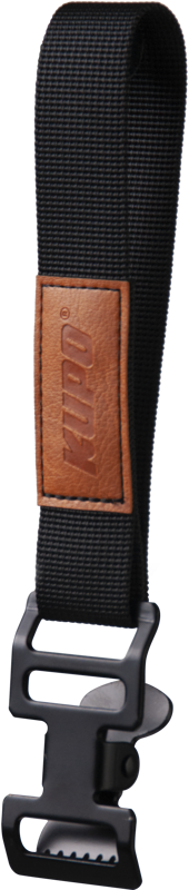 Kupo Glove Strap Alligator Clip & Brown Label - Voosestore