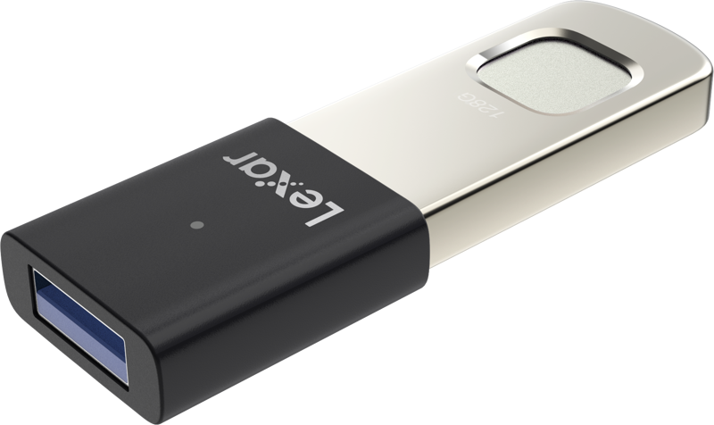Lexar JumpDrive Fingerprint F35pro USB 3.2 Gen1, up to R300/W350, 128GB ...