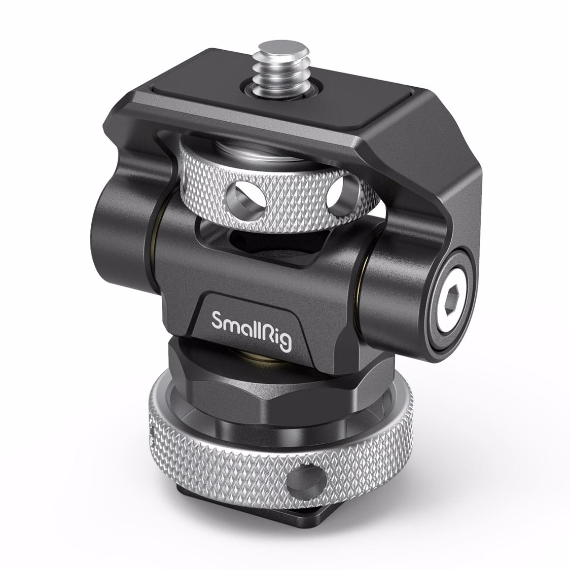 SmallRig 2905 Swivel and Tilt Adjustable Monitor Mount Cold Shoe-Mount ...