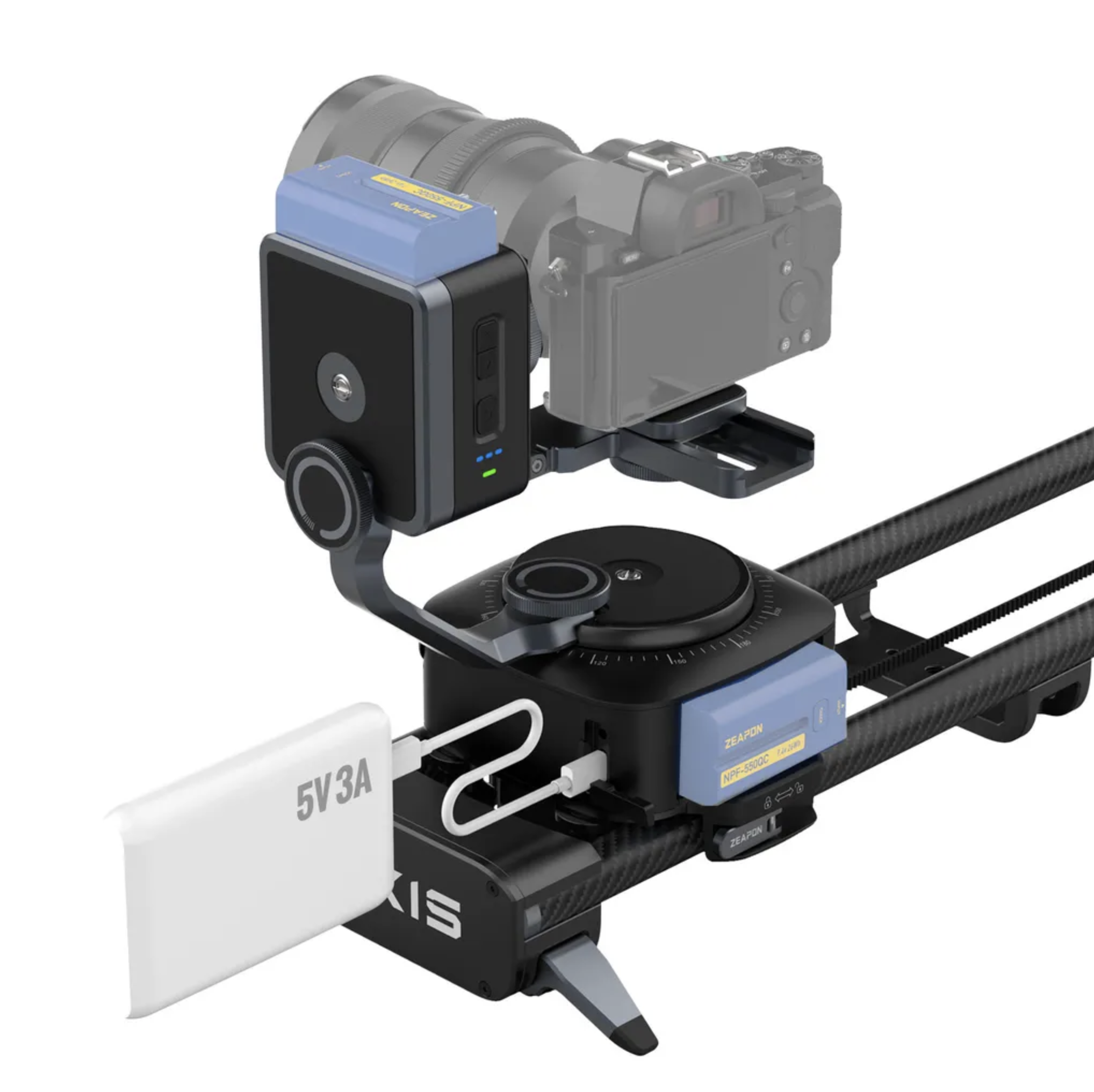Zeapon AXIS 120 Pro Multi-axis Motorized Slider (3-axis Version ...