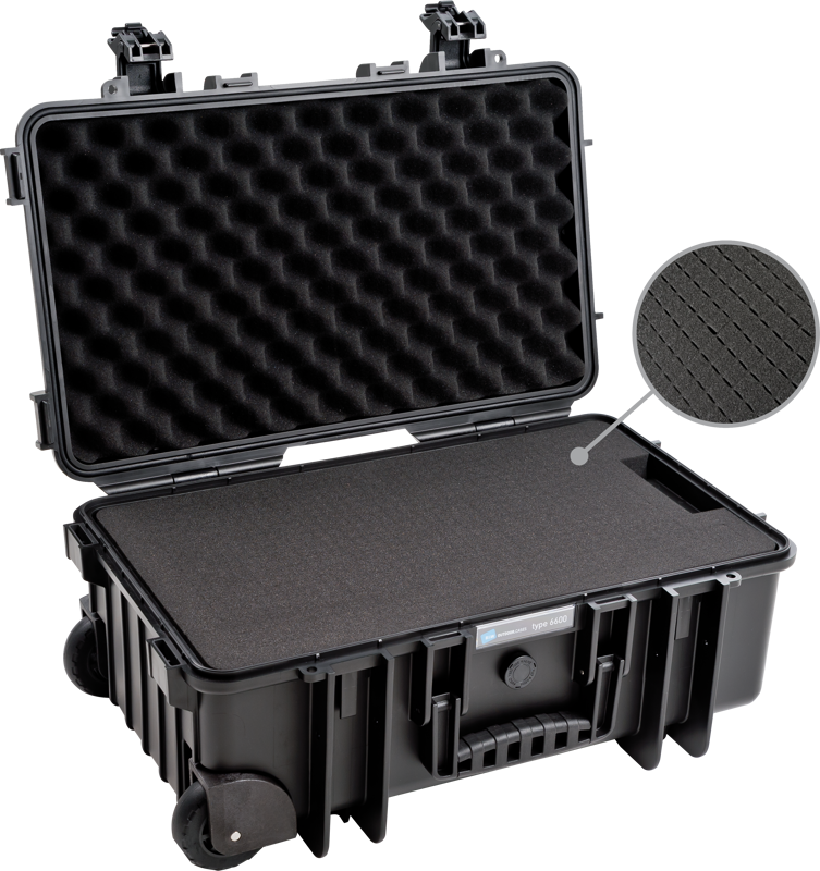 B&W Outdoor Cases BW Outdoor Cases Pre-Cut Foam /SI for type 6600 ...