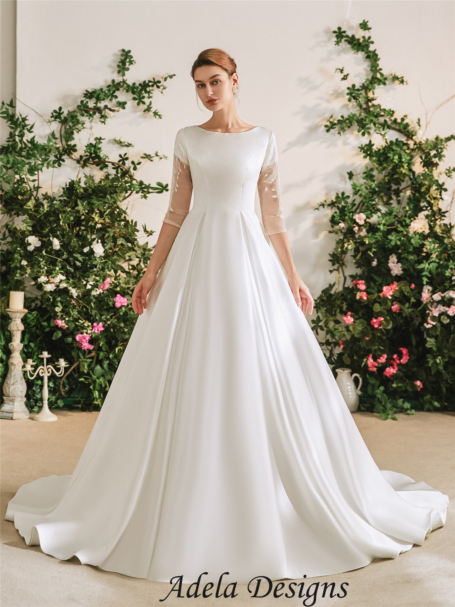 Adela design WD2041 - Billig brudklänning, balklänning ...