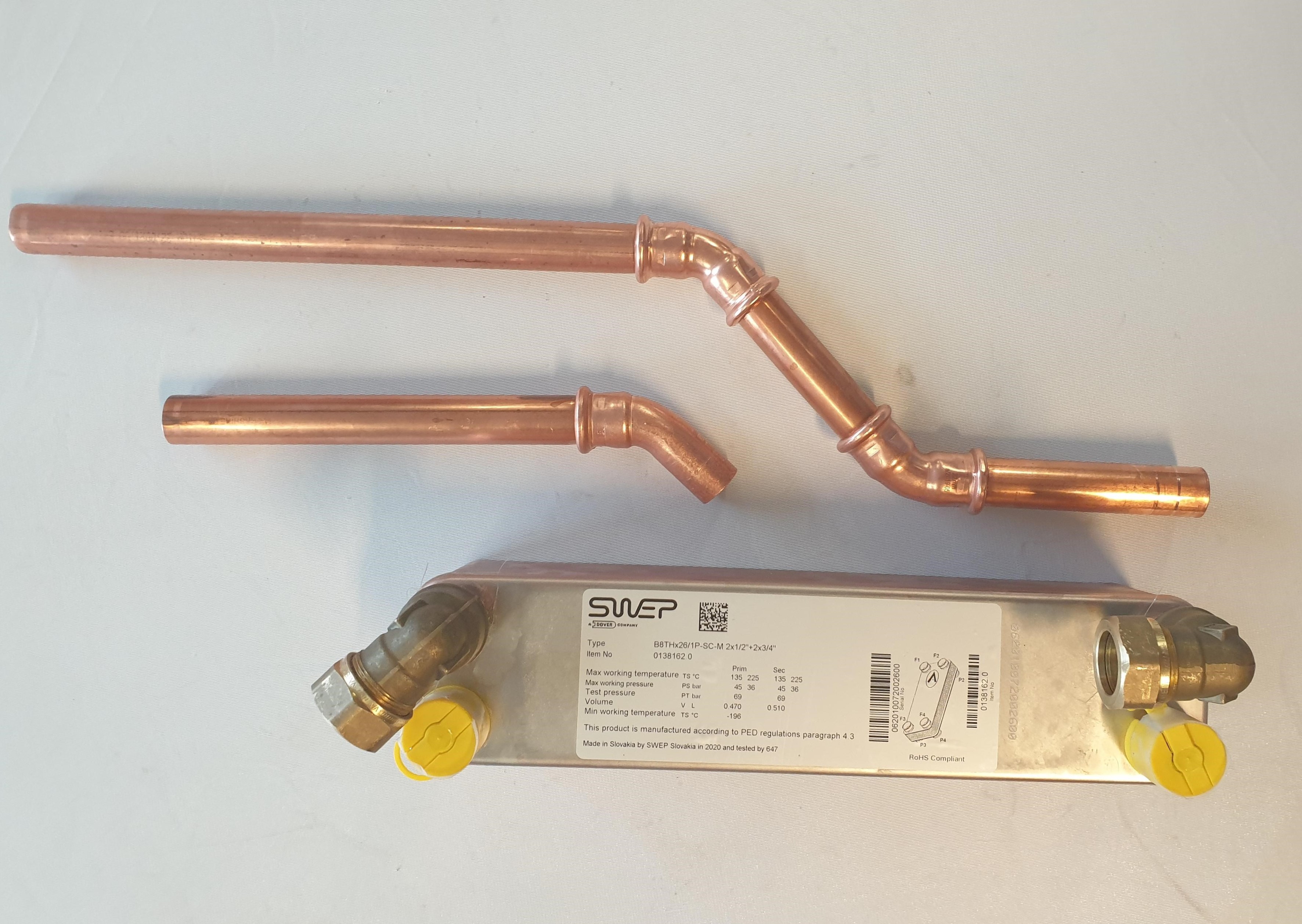 Aritem / Thermia - Värmeväxlare Biomatic +20 - www.lohr.se