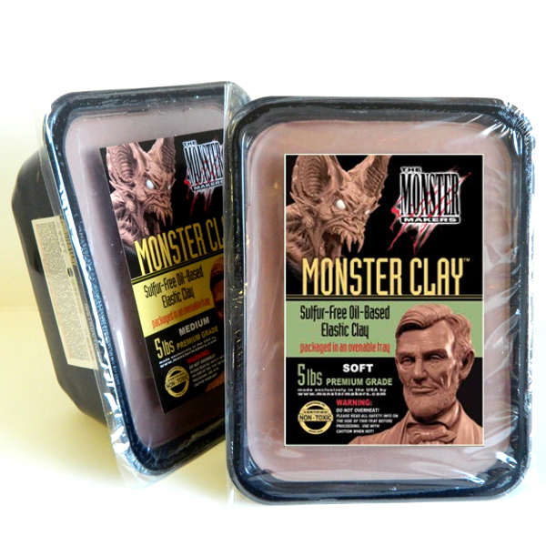 Monsterclay Soft 2,05 kg - Monster Makers - Maskspecialisten