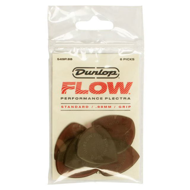 stringsnordic.com - Dunlop FLOW Standard Grip Guitar Pick (6-Pack)