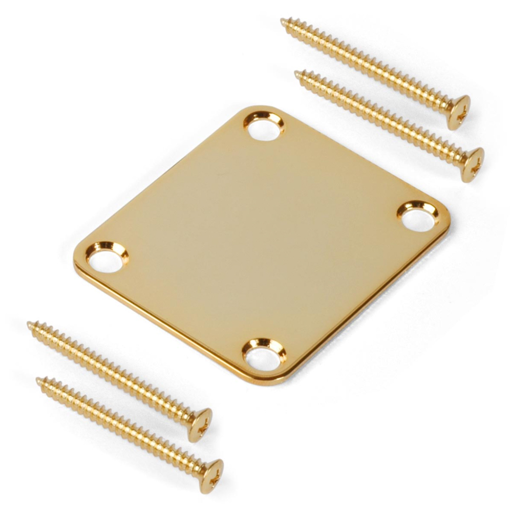strings.fi - Neck Mounting Plate (Gold)
