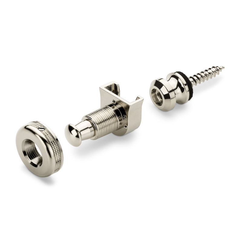 stringsnordic.com - Schaller S-Locks Strap Lock Set (Nickel) stringsnordic.com - Schaller S-Locks Strap Lock Set (Nickel)