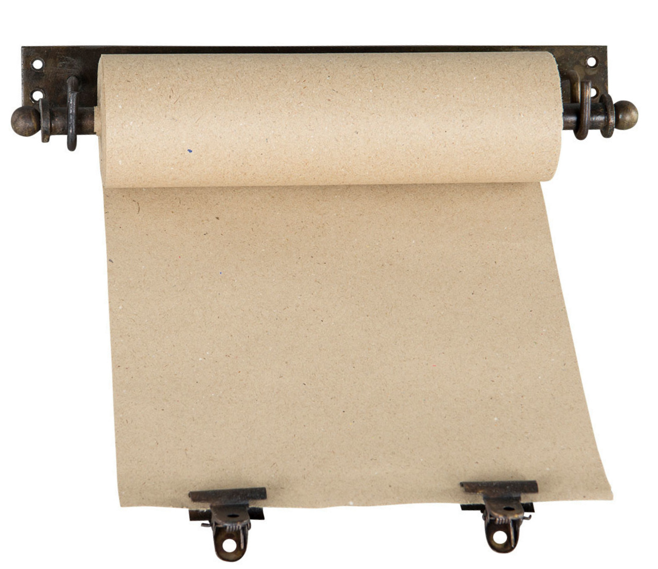 Hållare med 2 rullar för Anteckningar notiser metall shabby chic ...