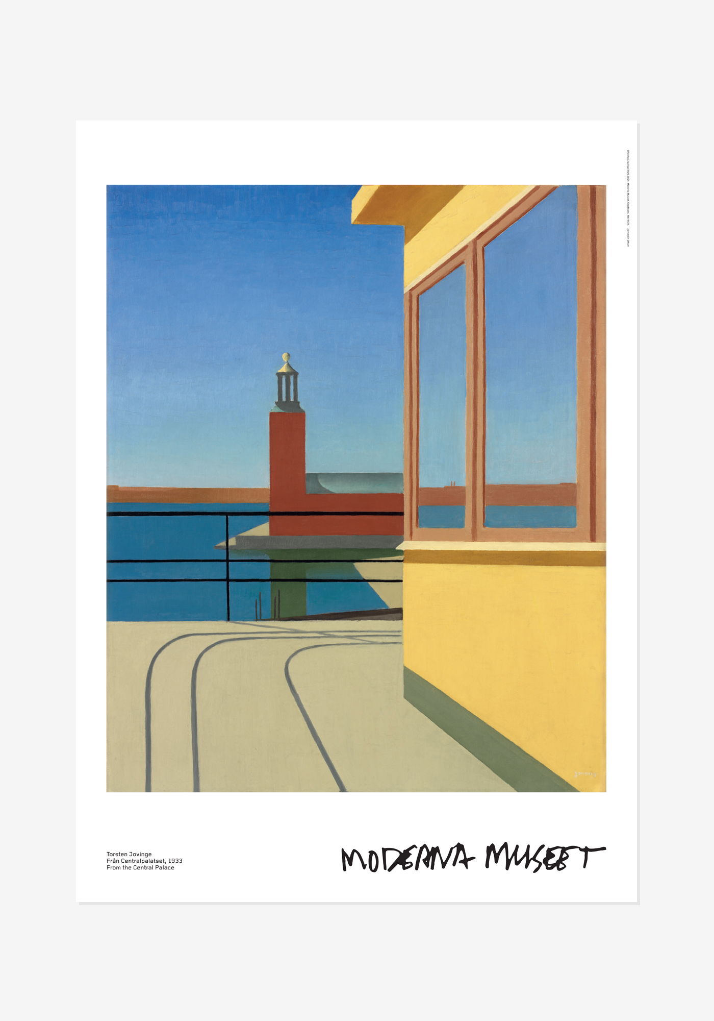 Poster, Torsten Jovinge, From the Central Palace - Moderna Museet's Shop