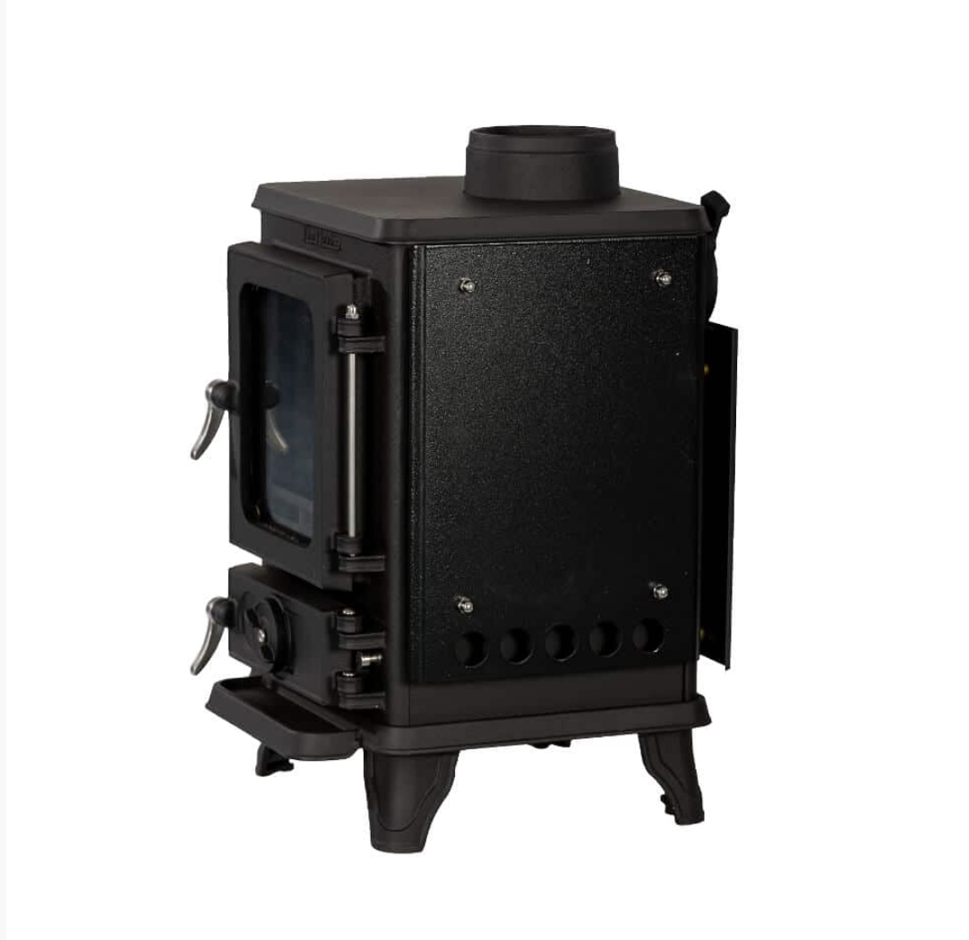 SALAMANDER TINY HOUSE STOVE - 4 KW - LOW HIGH MODEL