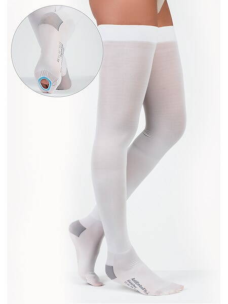 Stödstrumpor stay-up - lårhöga stödstrumpor | MedicOnline.se