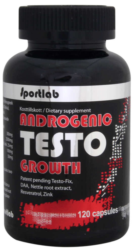 Testo Growth, 120 Kapslar - gymkostbutiken