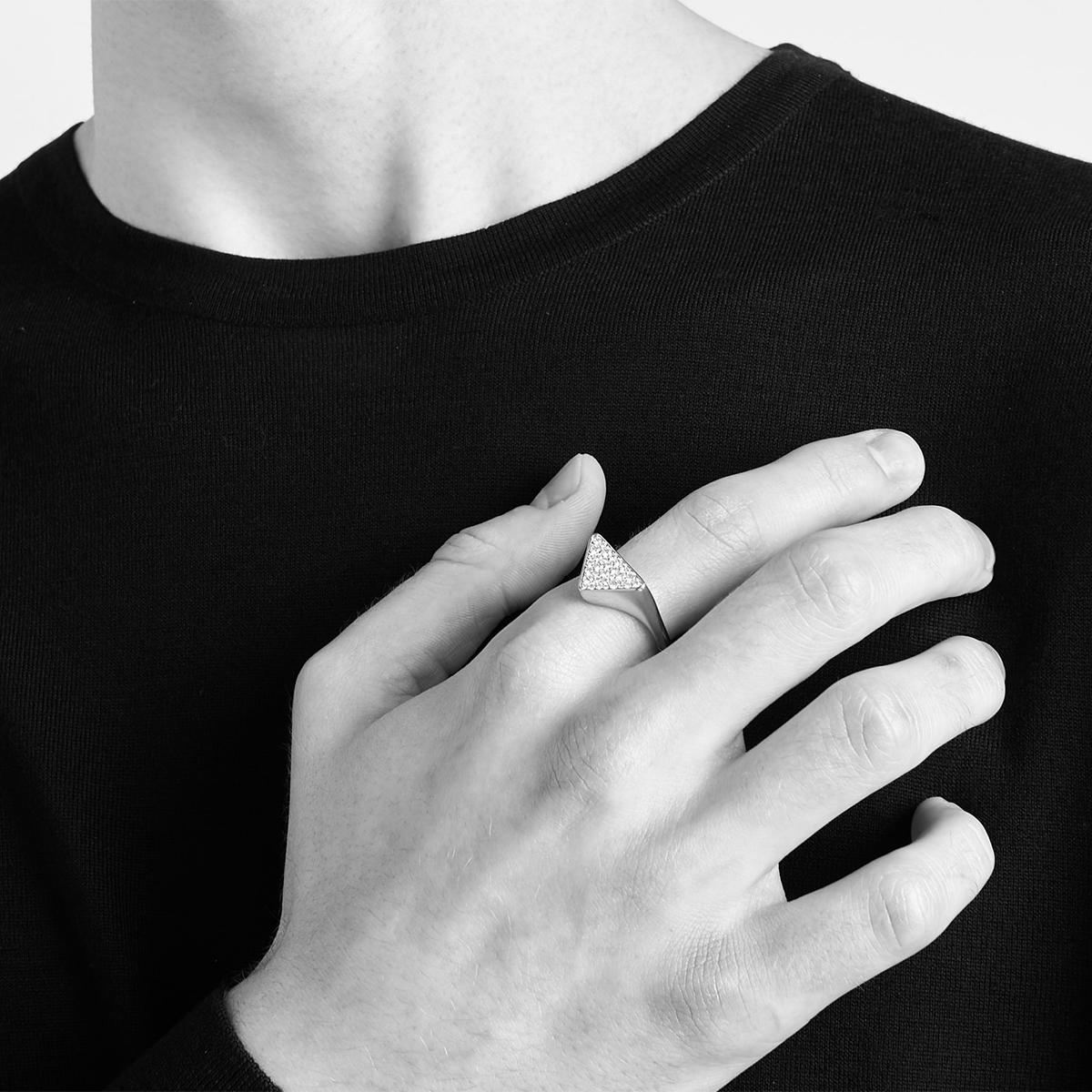 Céleste Ring Ines Silver