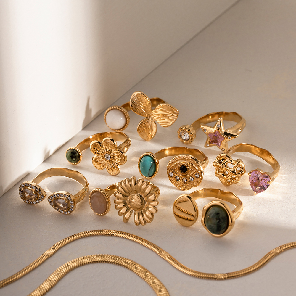 Céleste Ring Zoélie 18K Gold