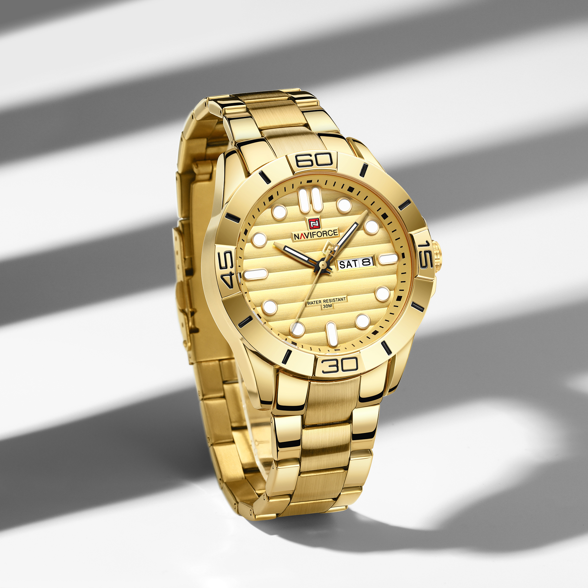 Naviforce Solid State Gold