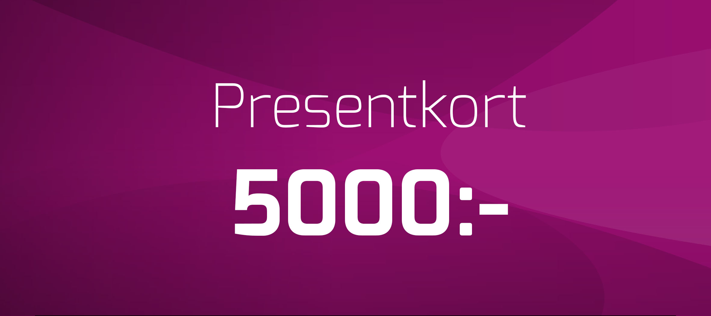 OVbutiken.se - Presentkort, 5000 kr