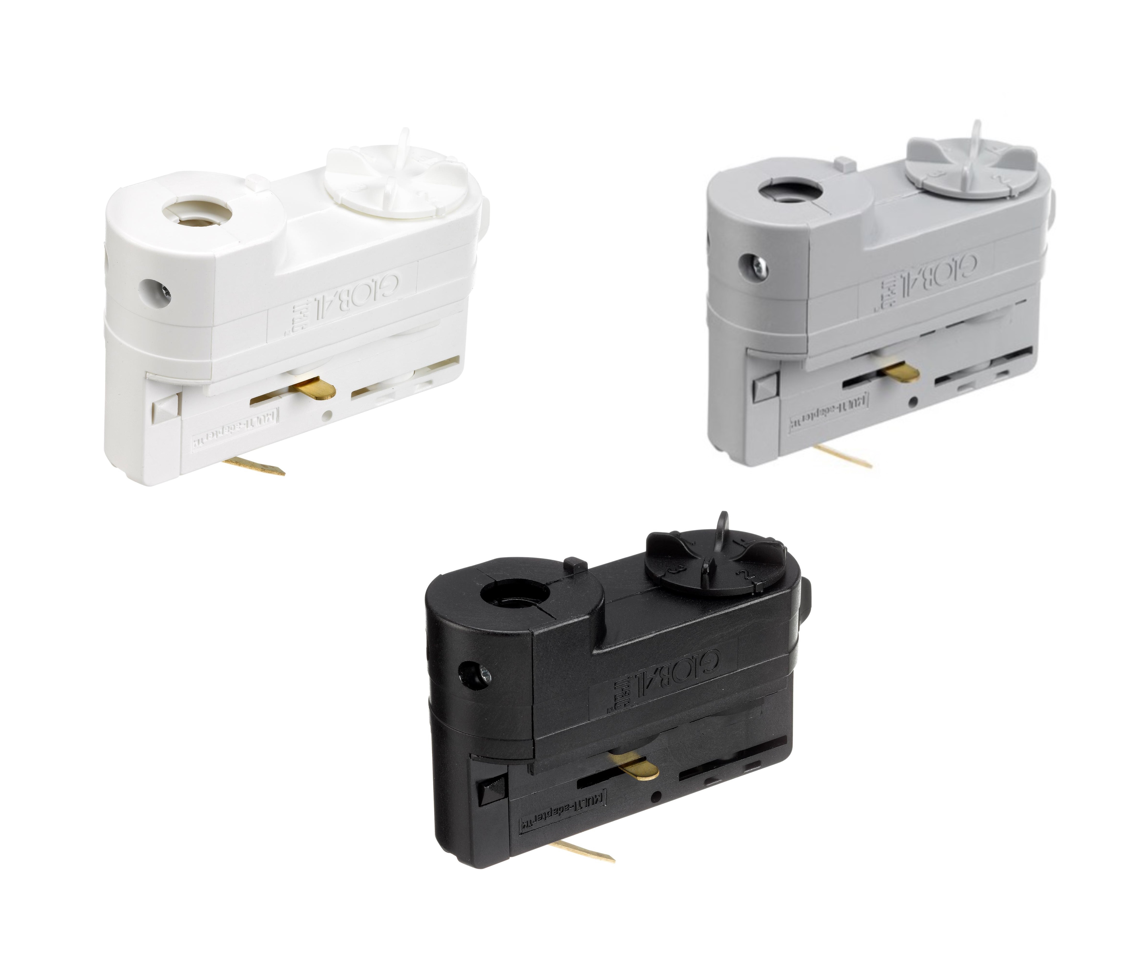 3E Design AB - Global Trac Adapter för 3-fas skena