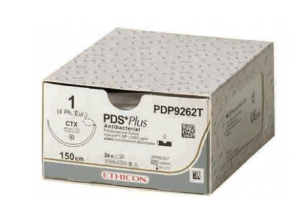 PDS Plus suture 3-0, PDP316H, SH 70 cm purple - Suture Online