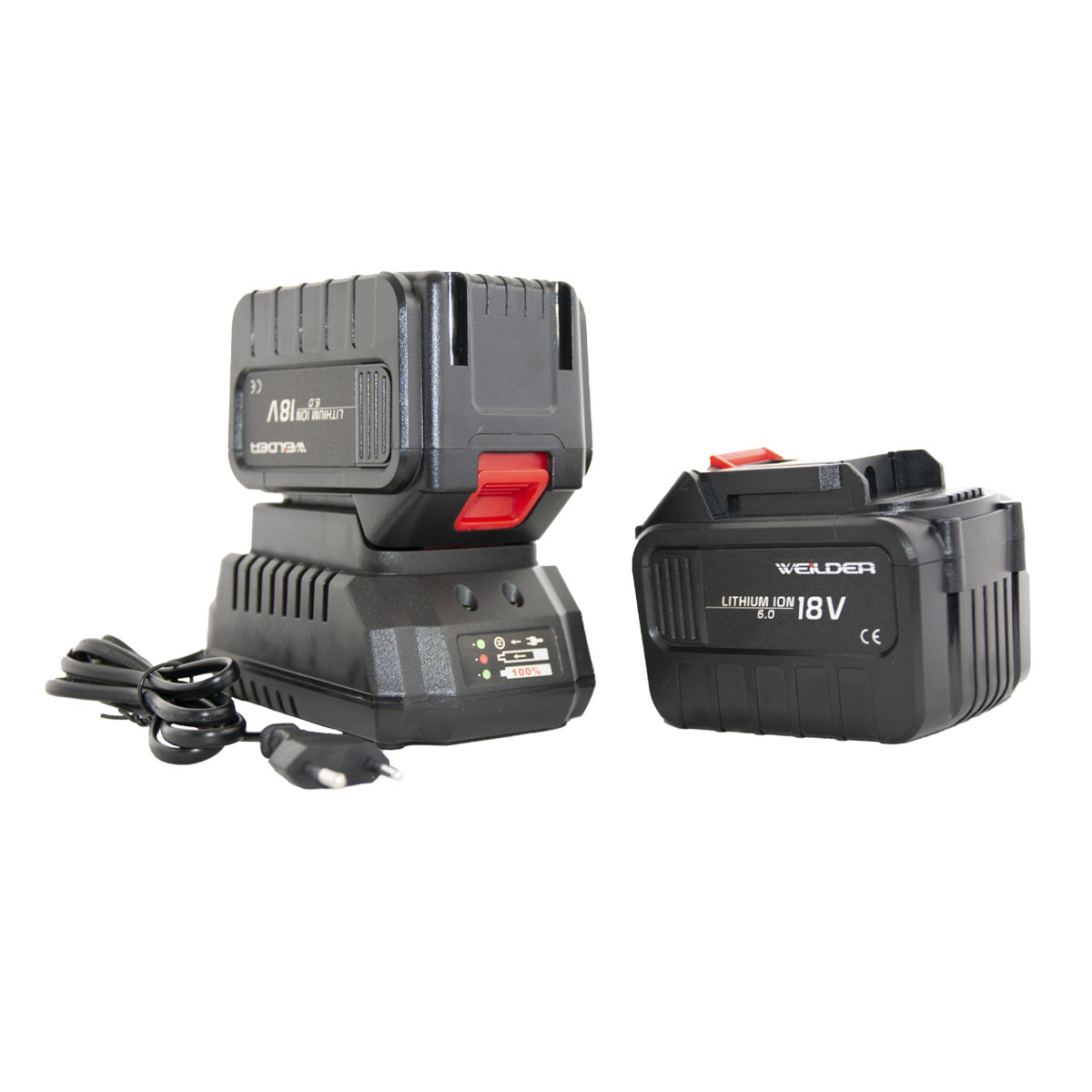 WEILDER MUTTERDRAGARE 18 V 6 AH 2 BATTERIER - bluepower.se