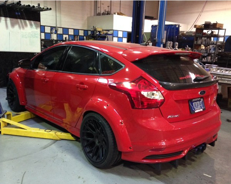 AGENCY POWER CARBON FIBER REAR WAIST SPOILER FORD FOCUS ST 13-14 ...