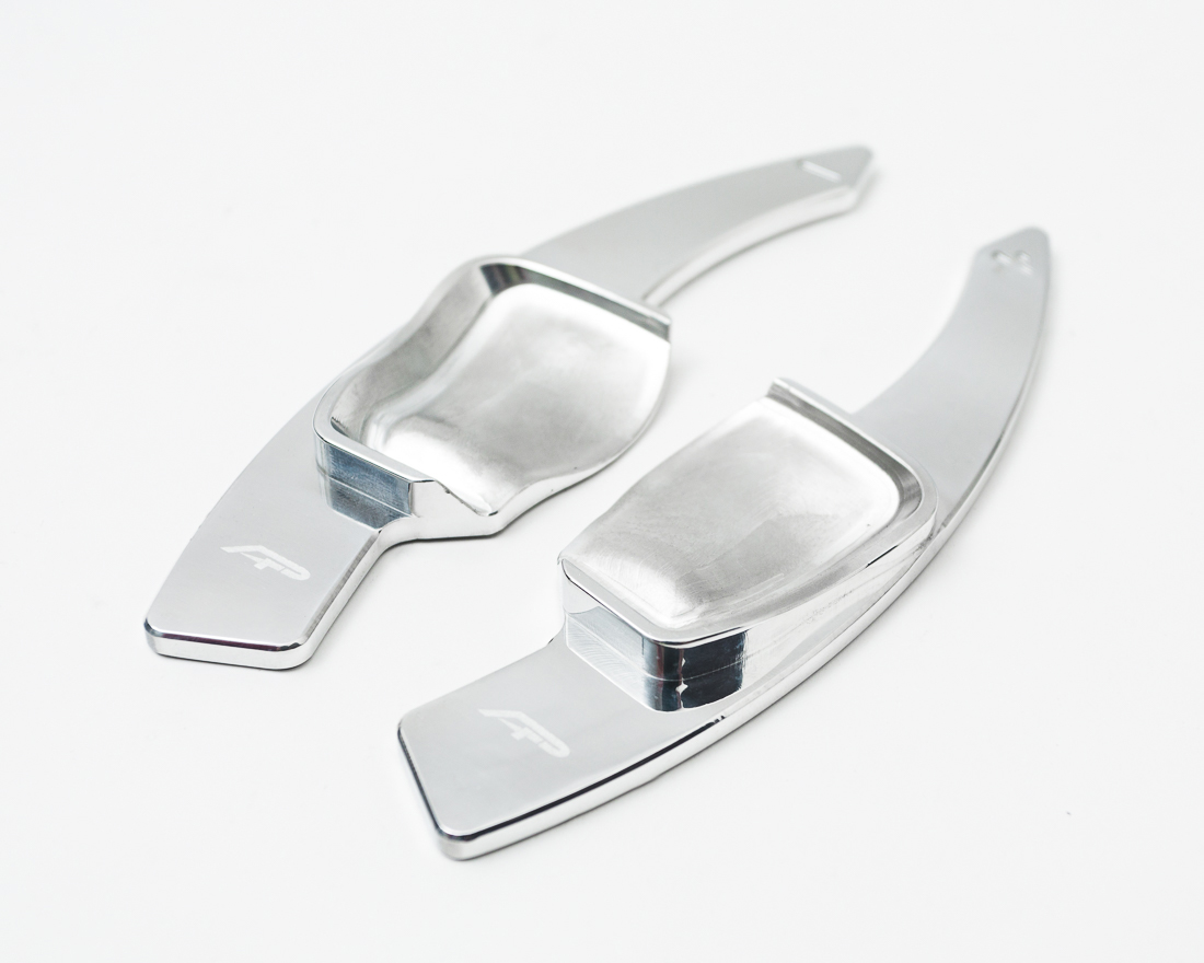 AGENCY POWER PADDLE SHIFTER EXTENSIONS BRIGHT SILVER VOLKSWAGEN MK6 ALL ...