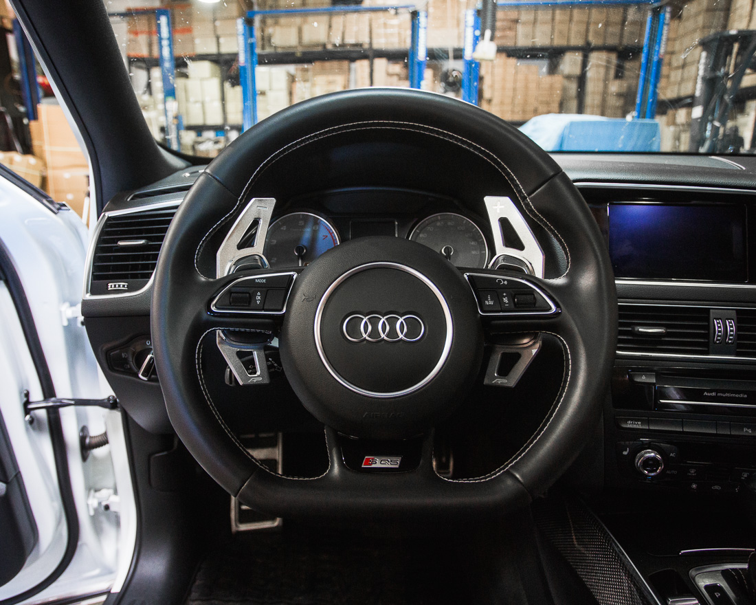 AGENCY POWER PADDLE SHIFTER EXTENSIONS BRIGHT SILVER AUDI S AND RS ...