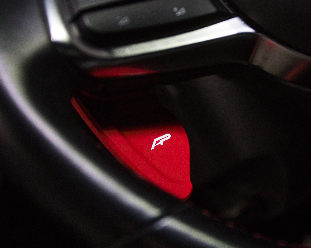 AGENCY POWER PADDLE SHIFTER EXTENSIONS RED VOLKSWAGEN MK7 GOLF GTI ...