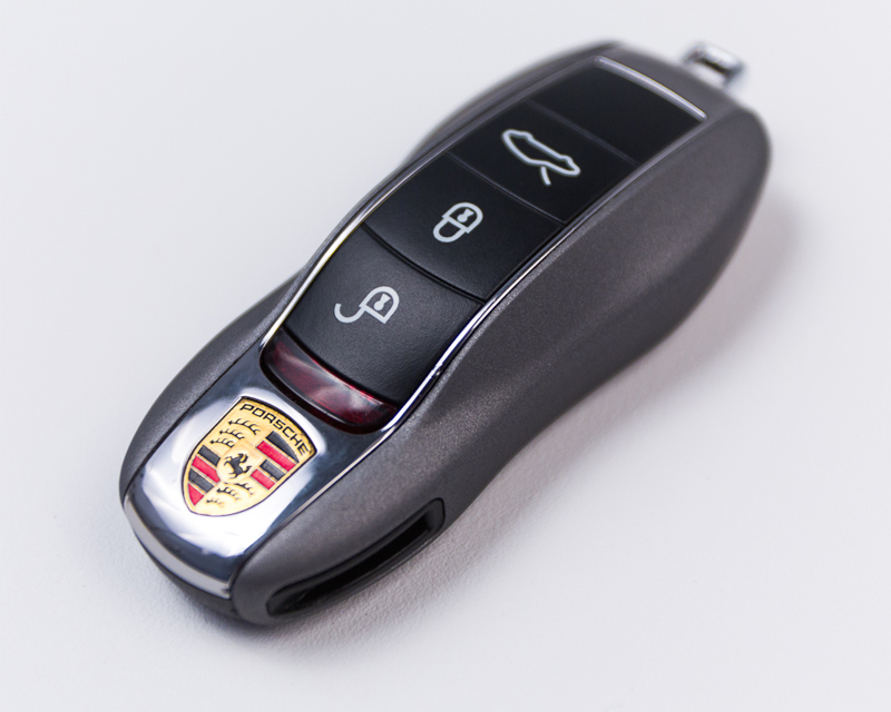 AGENCY POWER GREY PLASTIC KEY FOB PROTECTION CASE PORSCHE 991 981 ...