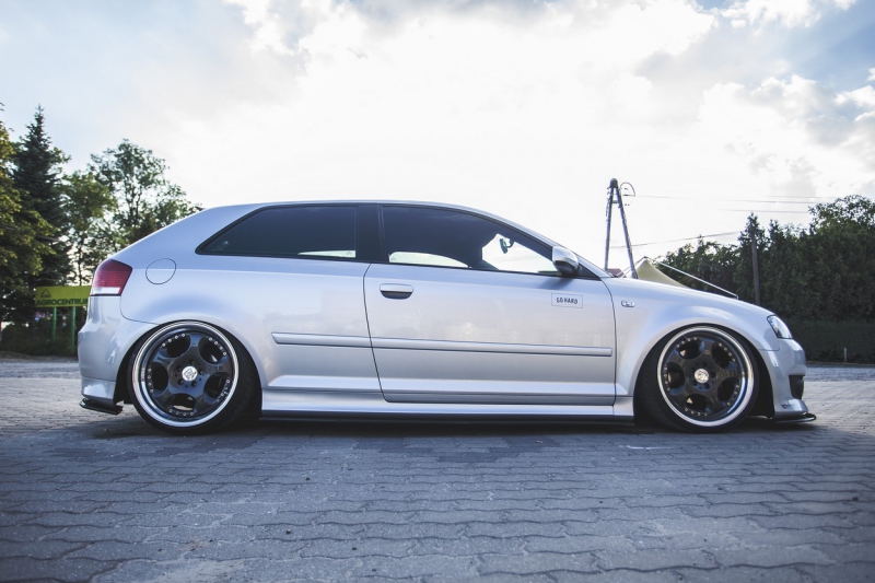 SIDOEXTENSIONS AUDI S3 8P (FACELIFT MODEL) - bluepower.se