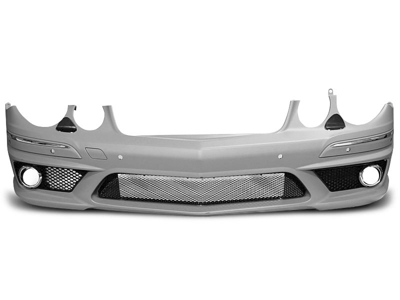 MERCEDES W211 06-09 E63 STYLE PDC FRONT BUMPER - bluepower.se