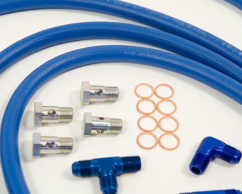 AGENCY POWER GARRETT TURBO WATER LINE KIT PORSCHE 996TT 01-05 ...