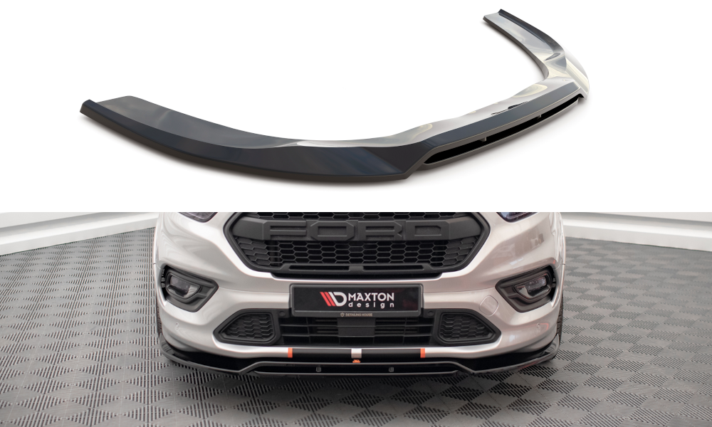 Front Splitter Ford Transit Custom ST-Line Mk1 Facelift - bluepower.se