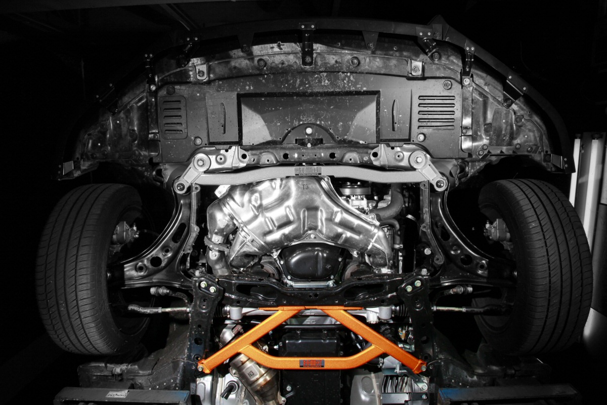TOYOTA GT86/SUBARU BRZ SUMMIT FRONT LOWER SUBFRAME BRACE - bluepower.se