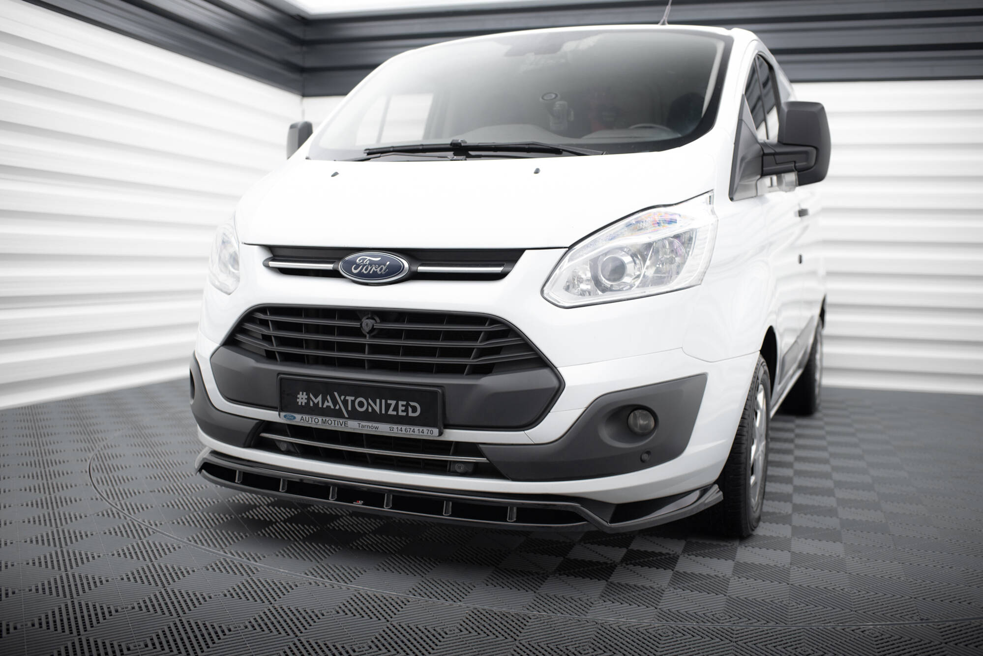 Front Splitter Ford Transit Custom Mk1 - bluepower.se