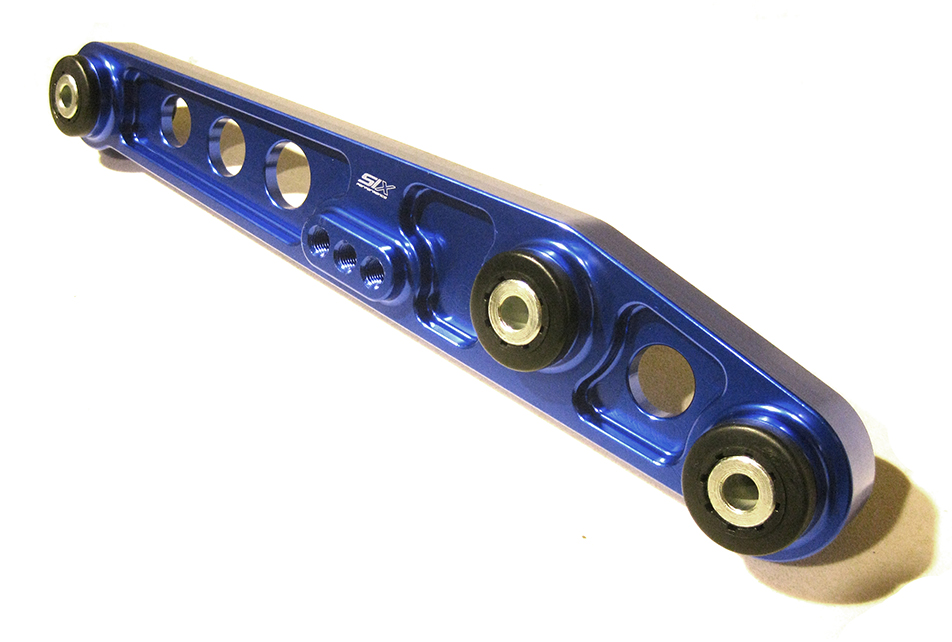 HONDA CIVIC 96-00 EK ALU REAR LOWER CONTROL ARMS V2 BLUE - bluepower.se